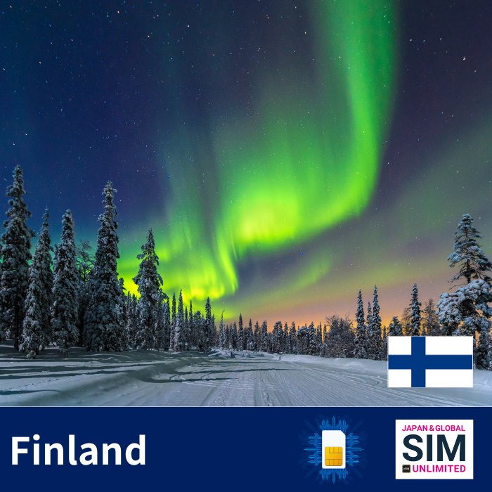 Finland+ SIM Top-Up-Unlimited Data |JAPAN&GLOBAL SIM – JAPAN&GLOBAL ...